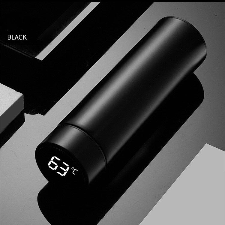 Intelligent Temperature Measuring Water Cup With Stainless Steel Vacuu ...