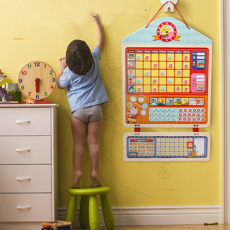 Magnetic calendar children's timetable – 99 Legends